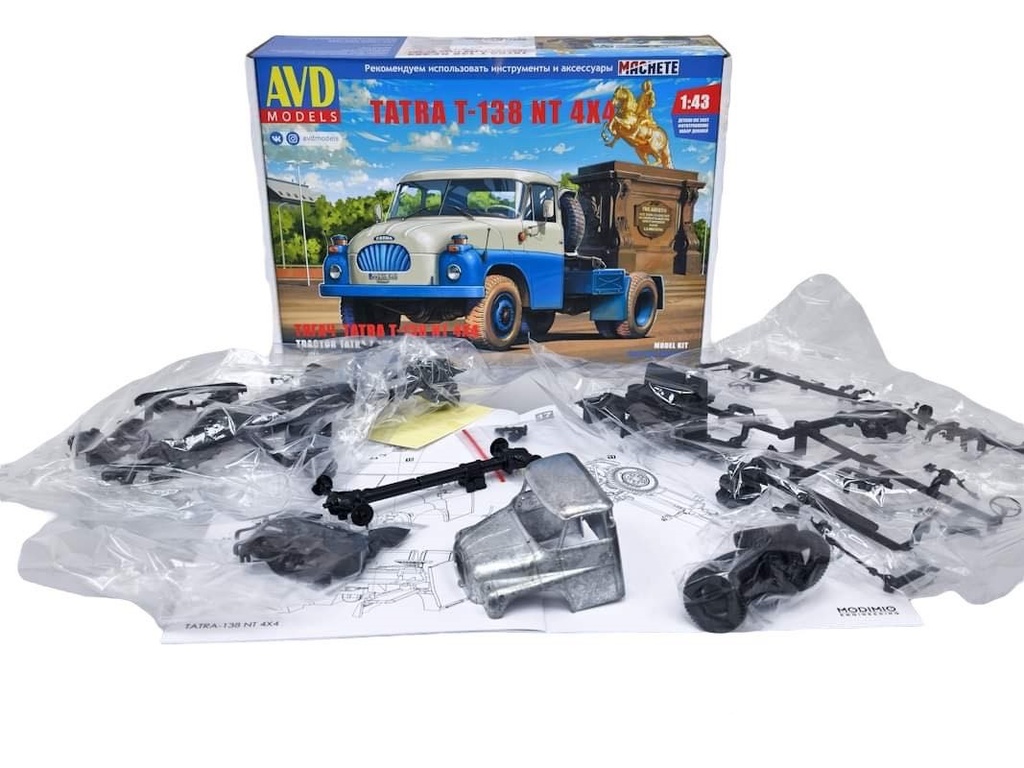 model Tatra 138 NT 4X4 kit stavebnice AVD | Army shop společnosti TRUCK ...