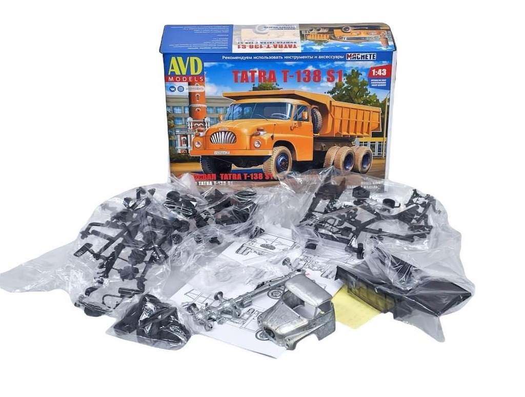 model Tatra 138 S1 kit stavebnice AVD | Army shop společnosti TRUCK ...